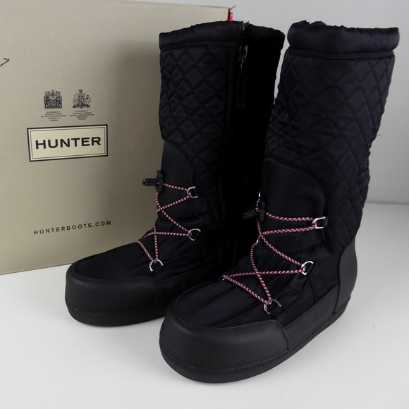 Hunter | Shoes | Hunter Original Snow Quilted Tall Winter Boots Nib ...